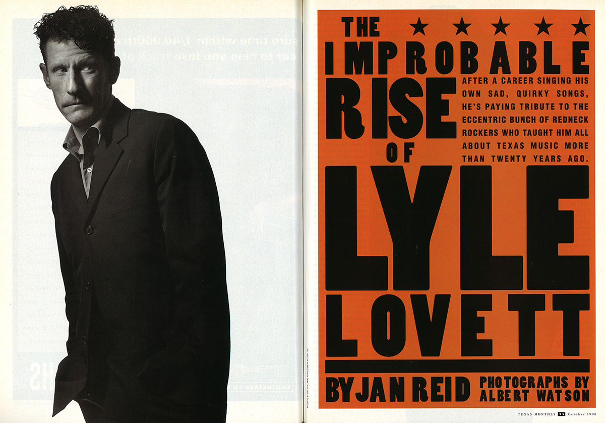 The Improbable Rise of Lyle Lovett – Texas Monthly