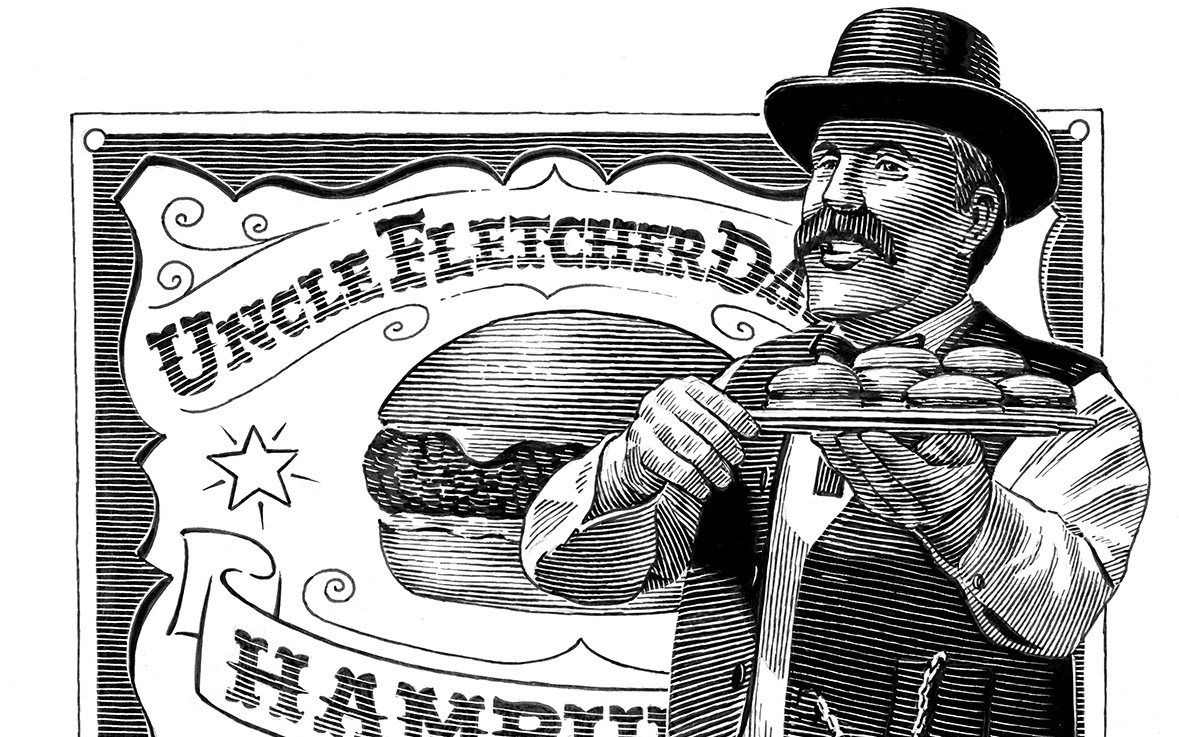 The World’s First Hamburger – Texas Monthly