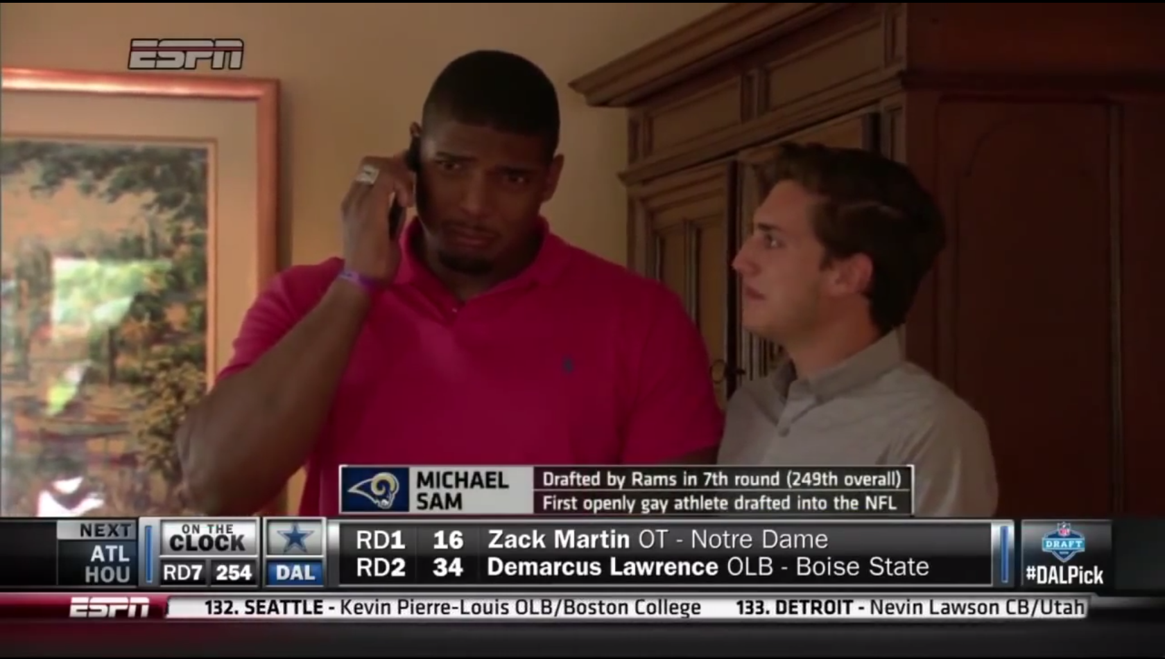 Michael Sam, Case McCoy, the Dallas Cowboys, and More From Saturday's ...