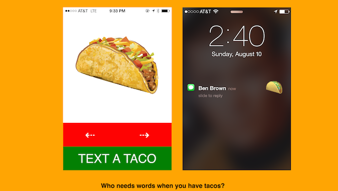 You Can Text Your Friends Tacos Now, Y'all – Texas Monthly
