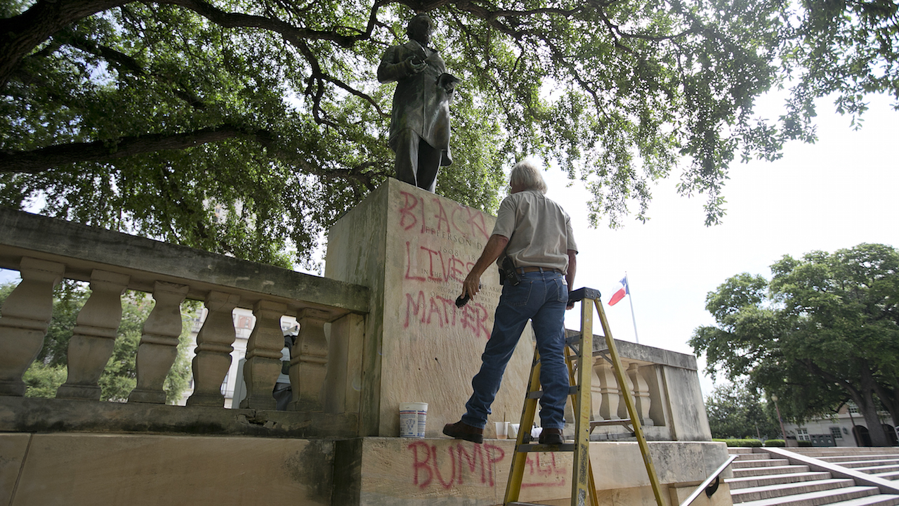 The University Of Texas Is Moving The Jefferson Davis Statue From the ...