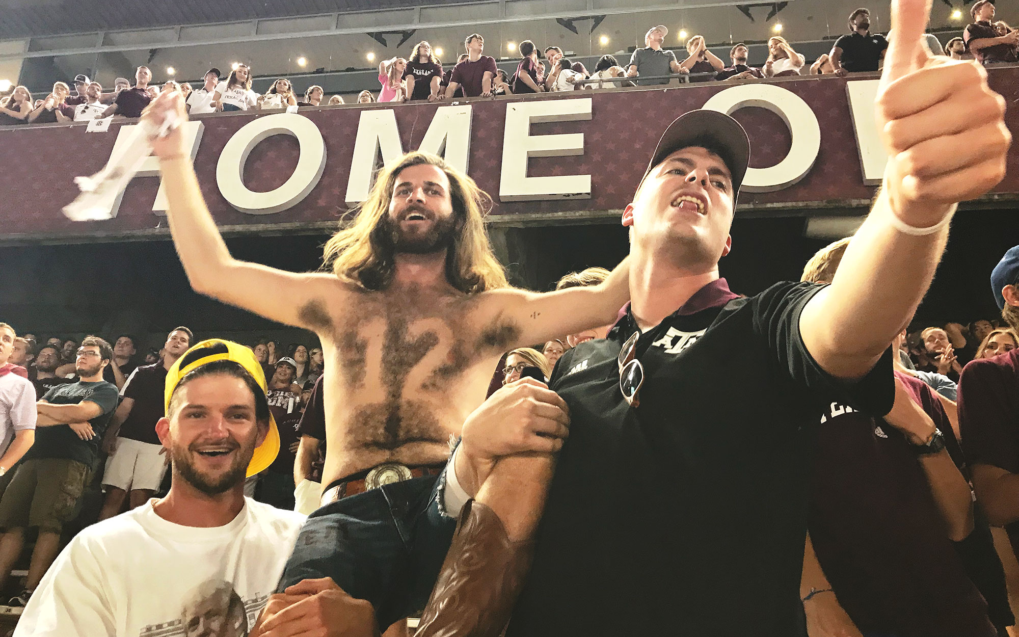 Aggies Want "12th Man Jesus" to Lead Out the Team Against Alabama ...