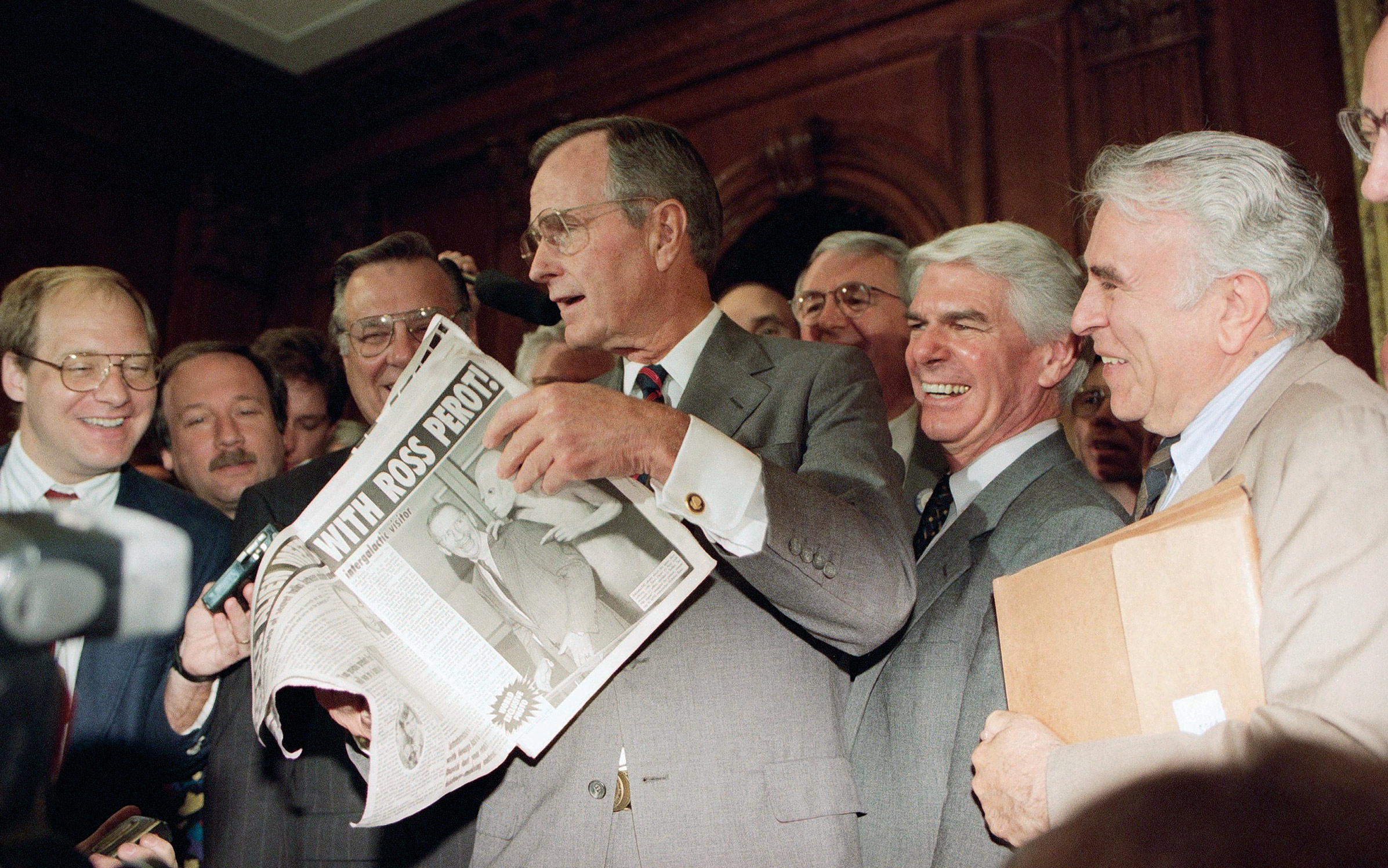 George H.W. Bush Didn't Lose His 1992 Re-Election Because of Ross Perot