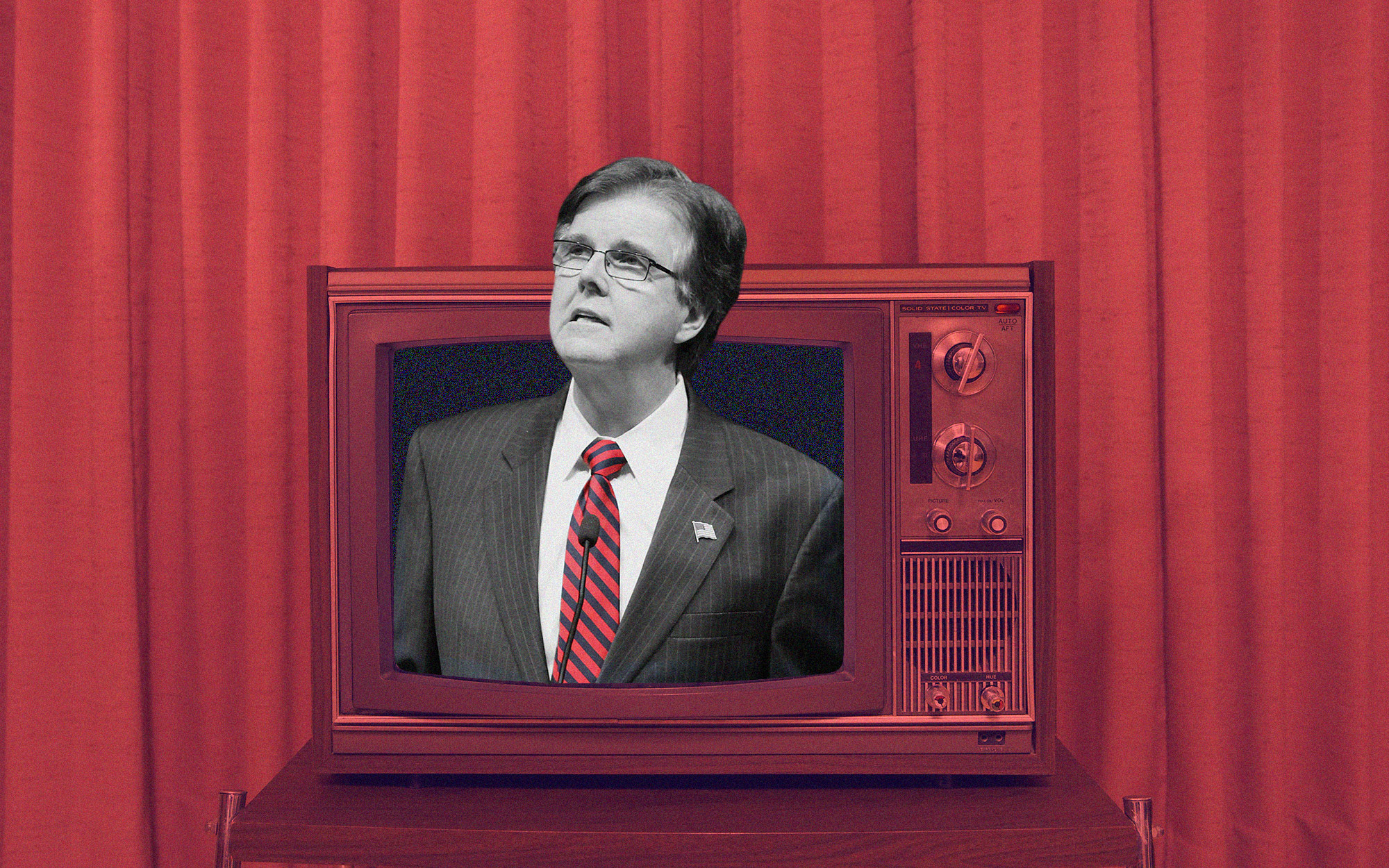 Dan Patrick Has Been Spending an Awful Lot of Time on Fox News
