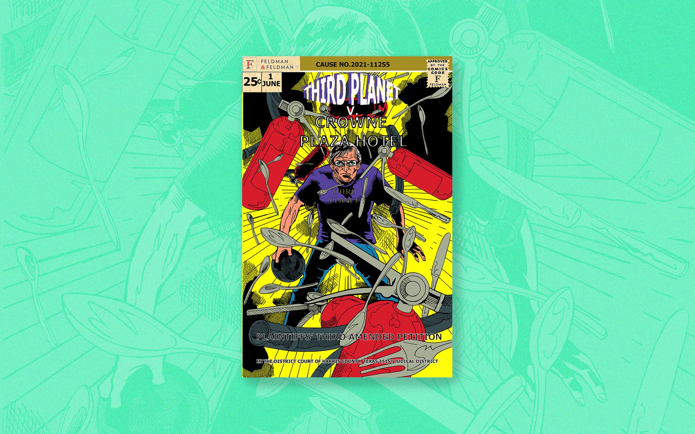 A Houston Comic Book Store Filed a Lawsuit in Comic Form – Texas Monthly