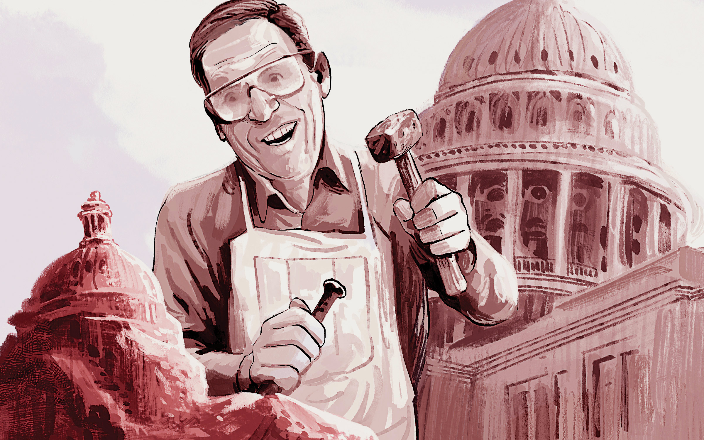 The Texanist: Did the Texas Capitol’s Pink Granite Come From Maine?
