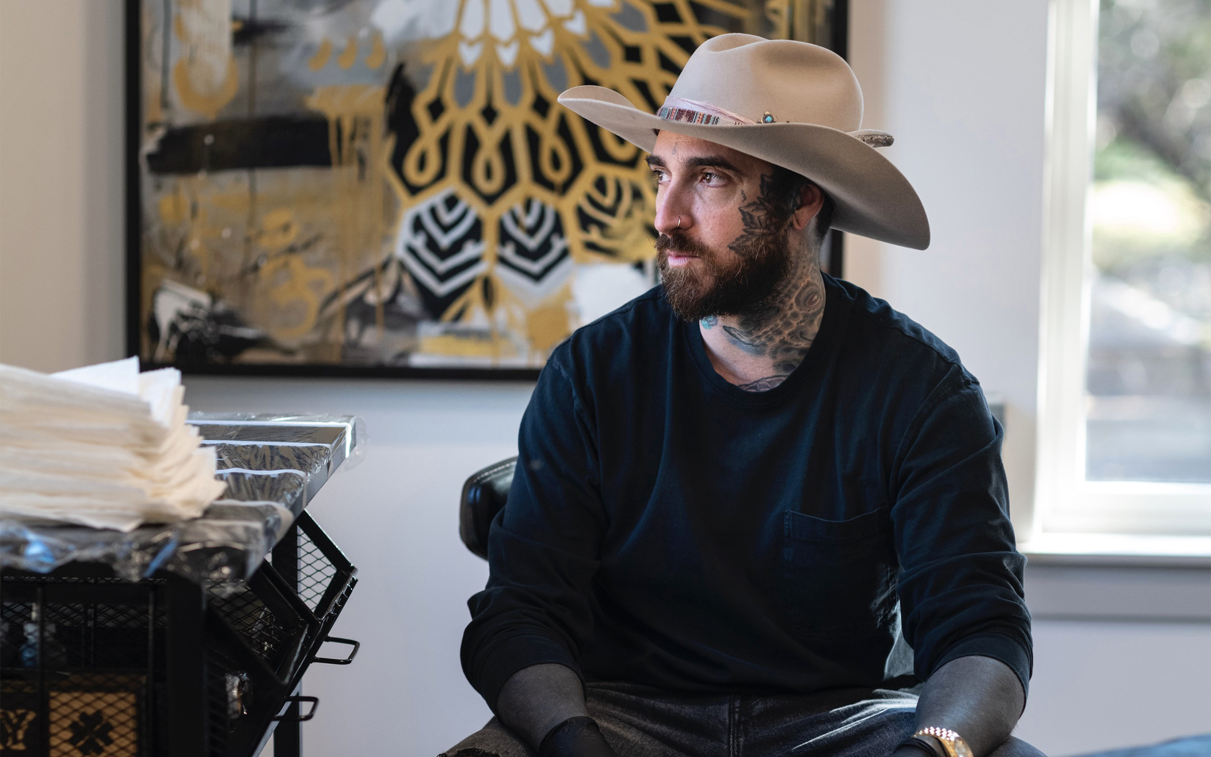 Dillon Forte Is the Bad Boy Tattoo Guru of Wimberley