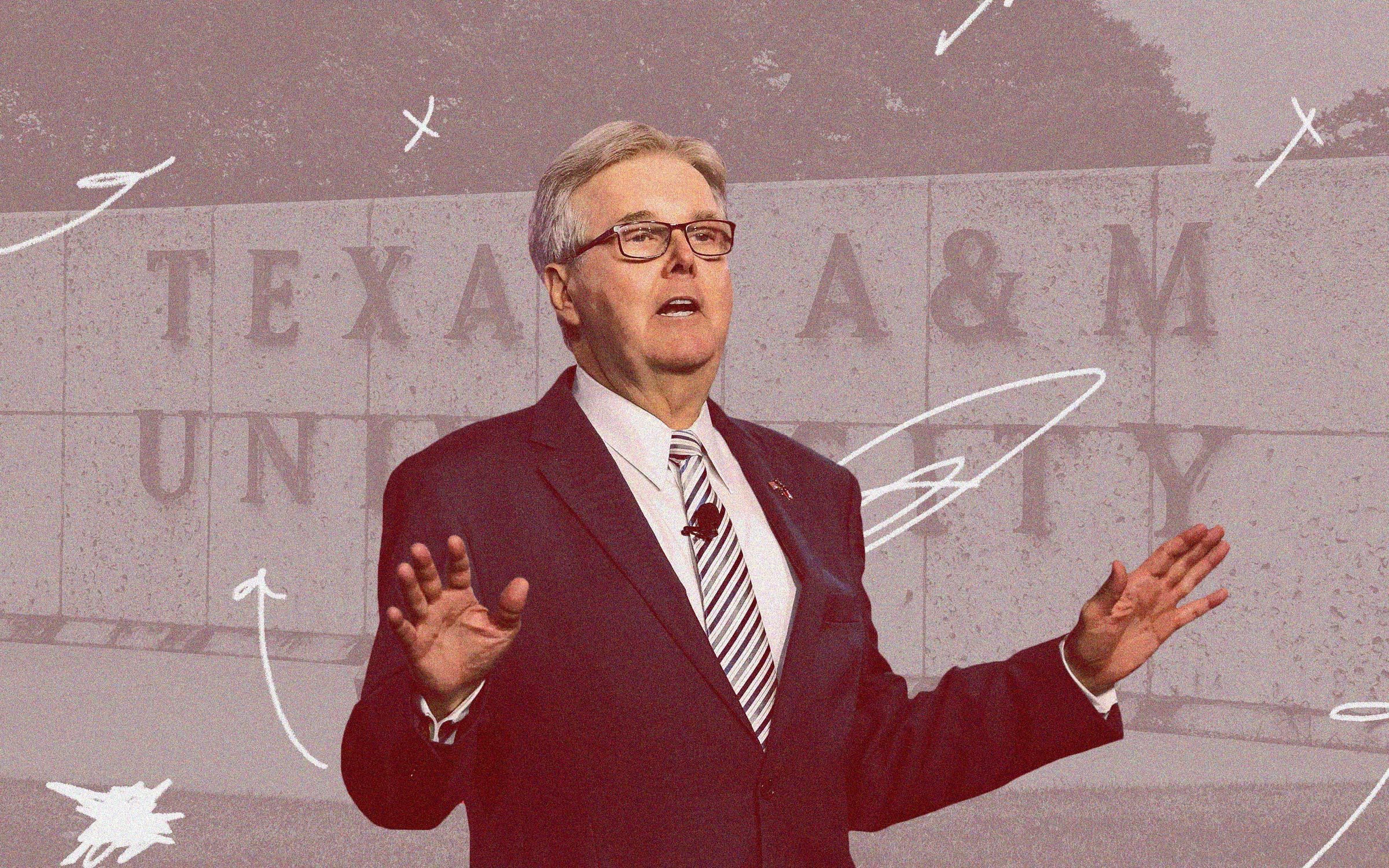 Does Dan Patrick’s Defense Against Free Speech Critics Hold Up?