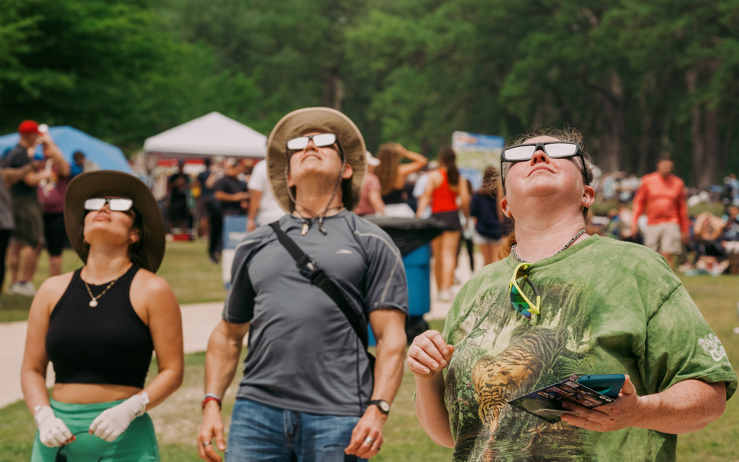 The Total Solar Eclipse Over Texas, in Photos