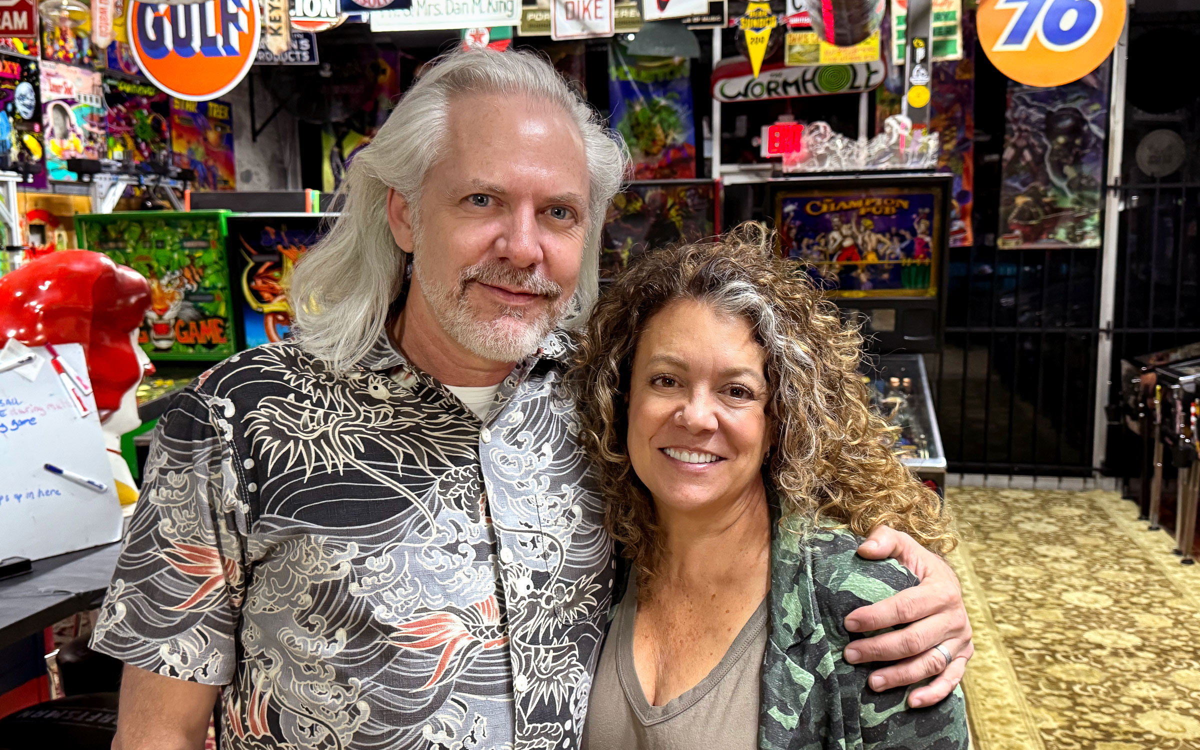 Meet the Houston Power Couple Behind a Pinball Renaissance